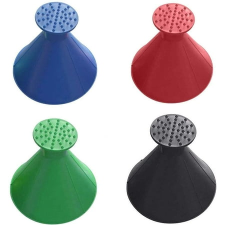 GadgetMarket [4Pack] Magic Car ice Scraper | Magic Funnel Snow Removal ...