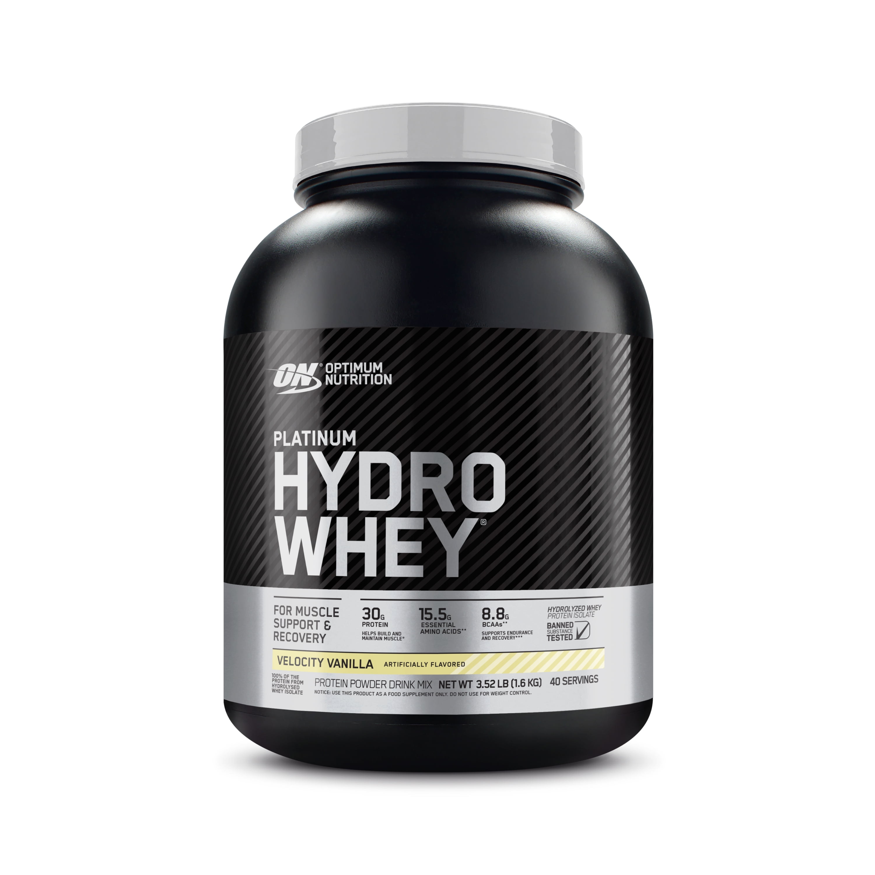 Optimum Nutrition Platinum Hydro Whey Protein Powder 30g 100 Hydrolyzed Whey Protein Isolate