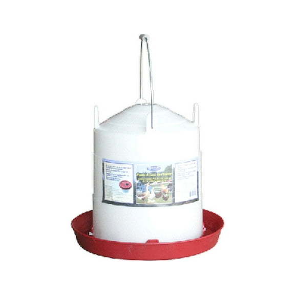 Farm Tuff 5 Gallon Top Fill Poultry and Game Bird Waterer, Rust-Proof ...