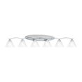 Elk Home 54.5-Inch Wide Prestige Vanity Light, Brushed Nickel - Walmart.com