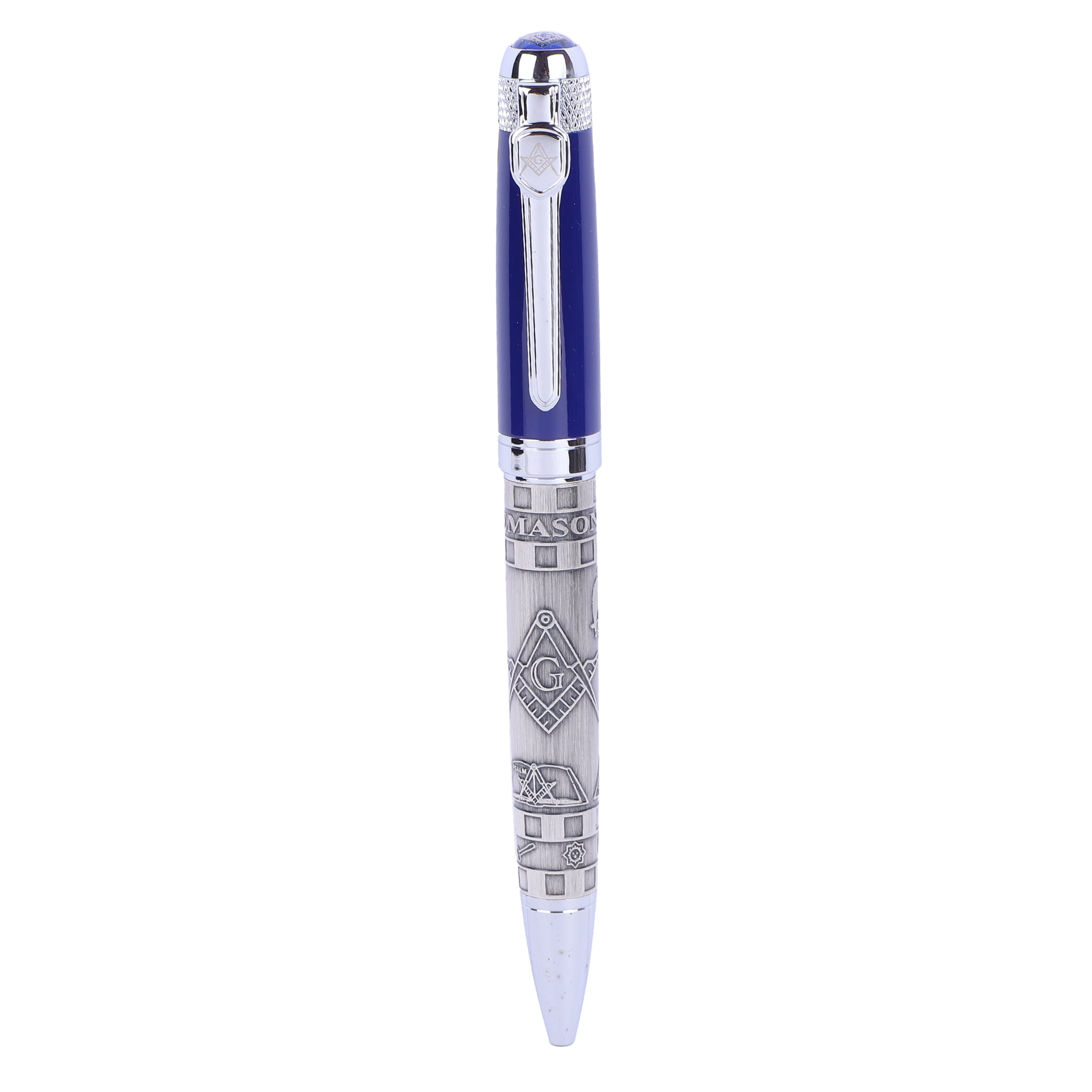 Trendy Zone 21 Blue Masonic Ball Point Pen, Black Ink Ballpoint Pen in ...