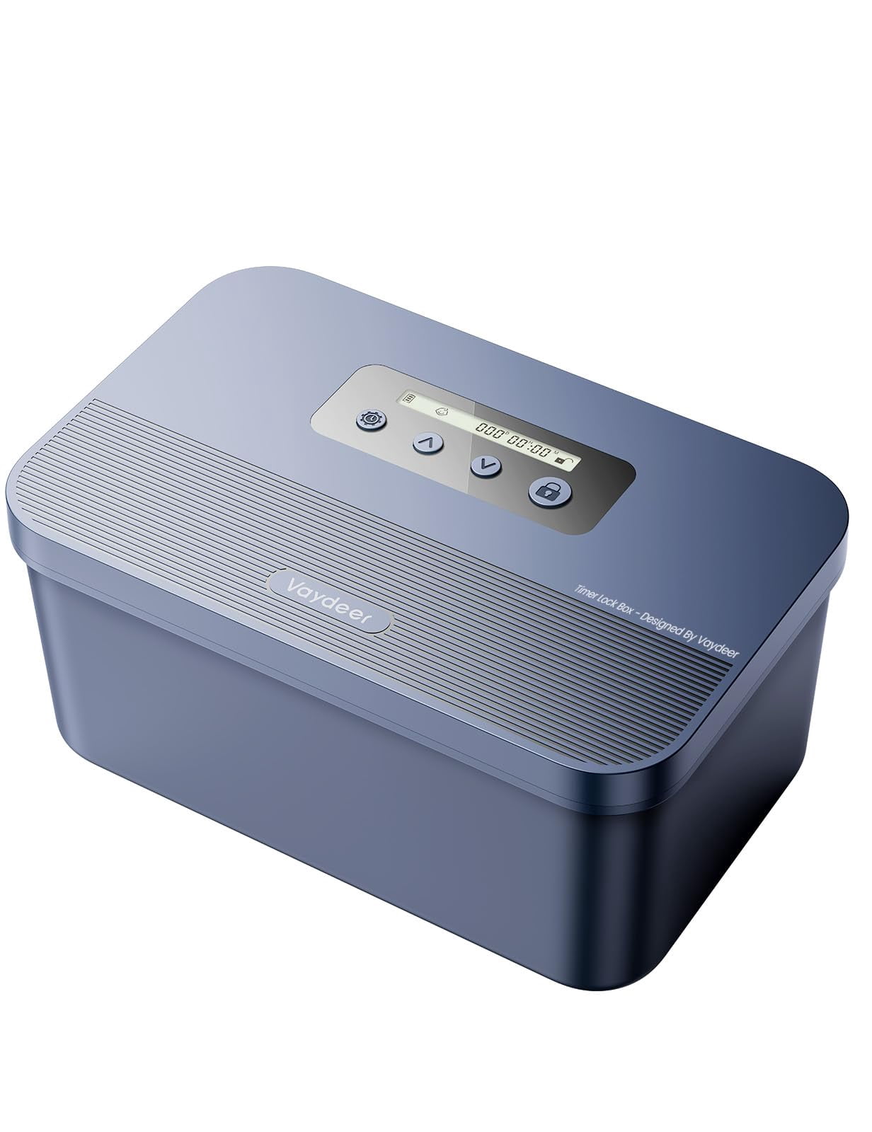 Caja de seguridad con temporizador para teléfonos Vaydeer, azul oscuro ...
