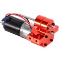 370 Brushed Motor+Alloy Heat Sink Set with Steel Gears for C14 C24 B14 ...
