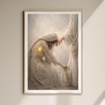 Kintsugi Faith Christian Art Woman Healed by Faith Wall Art Jesus ...