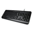 Akb132ub 118-Key Mm Desktop Usb Keyboard, Black | Bundle of 5 Each ...