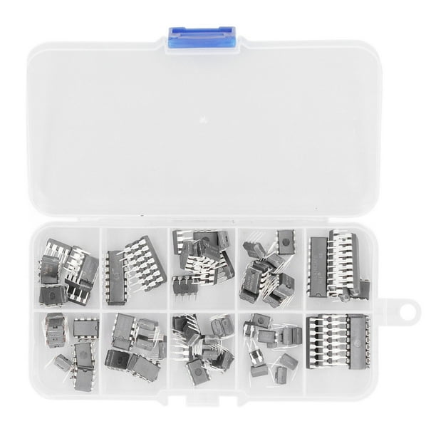 Circuit Chips, IC Assortment Kit 10 Specifications Fine Made Sturdy ...