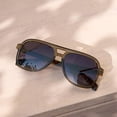 Aviator Sunglasses for Women Men Acetate Frame Polarized Lens UV ...