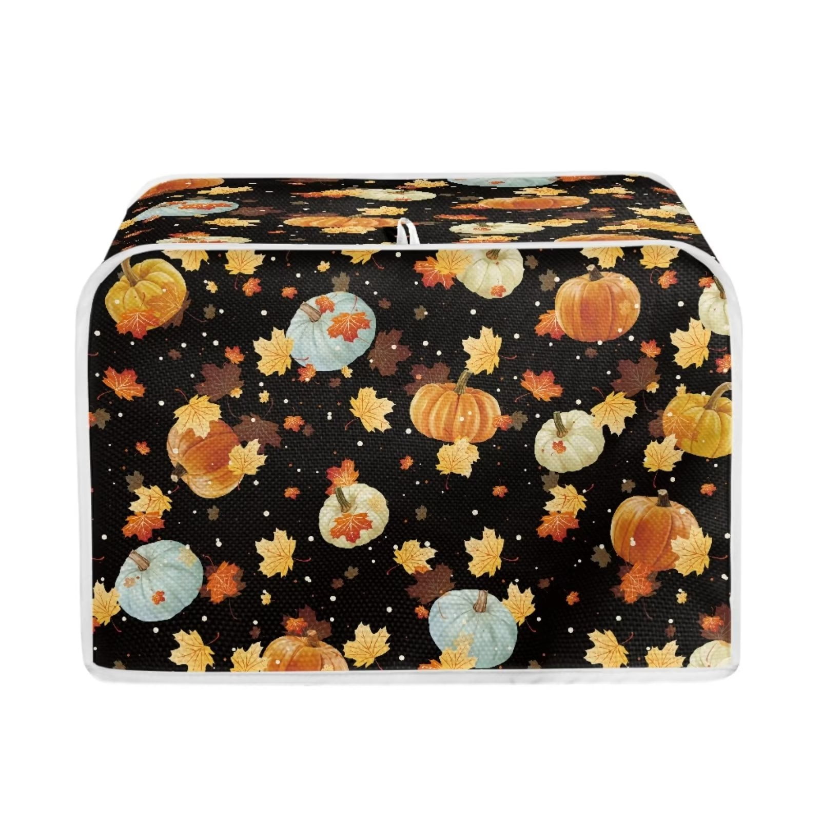 Suhoaziia Toaster Cover 4-Slice Wide Slot,Foldable Harvest Pumpkin ...