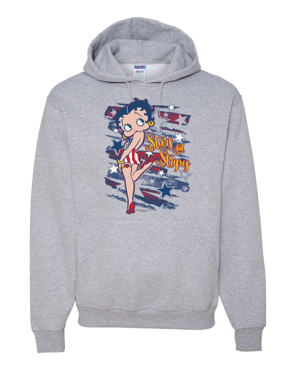 Wild Bobby, Stars and Stripes Betty Boop Patriotic Betty Boop Unisex ...