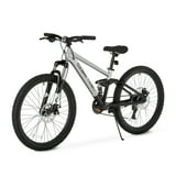 24" Ozark Trail FS.1 Epictrail Full Suspension Mountain Bike, For Teens and Adults, Heights ...