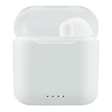 onn. White In-Ear True Wireless Earbuds with Charging Case - Walmart.com