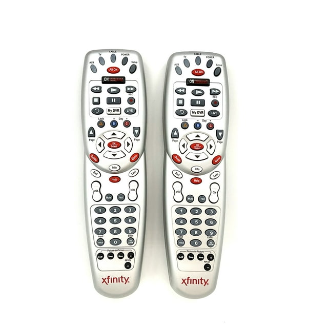 (2 Pack) Replacement Xfinity Comcast Remote Control for DCX RNG Series ...