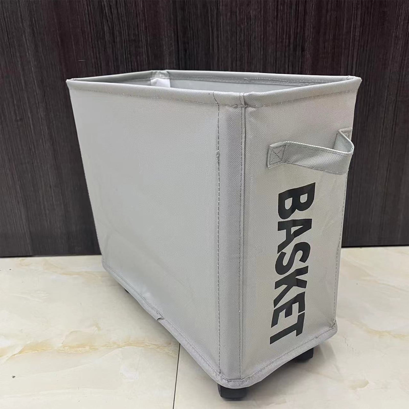 Dirty Clothes Basket | Foldable Cloth Laundry Hamper with Wheels ...
