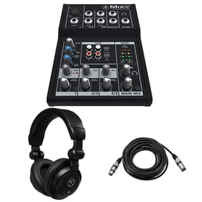 Mackie Mix Series, 5-Channel Compact Mixer with Studio-Level Audio ...