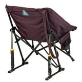 GCI Outdoor Puff Rocker Foldable Insulated Rocking Camp Chair, Amethyst ...
