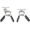 LAVVON Spring Clip Collars for 2-inch Barbell, Secure Weight Plates for ...