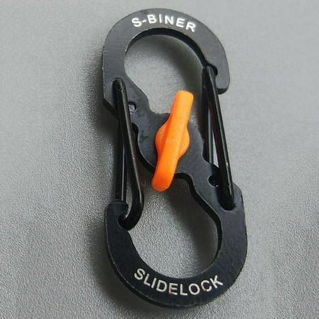 LUNA 8 Shape Lockable Camping Hiking Outdoor Mountaineer Buckle Hanging ...