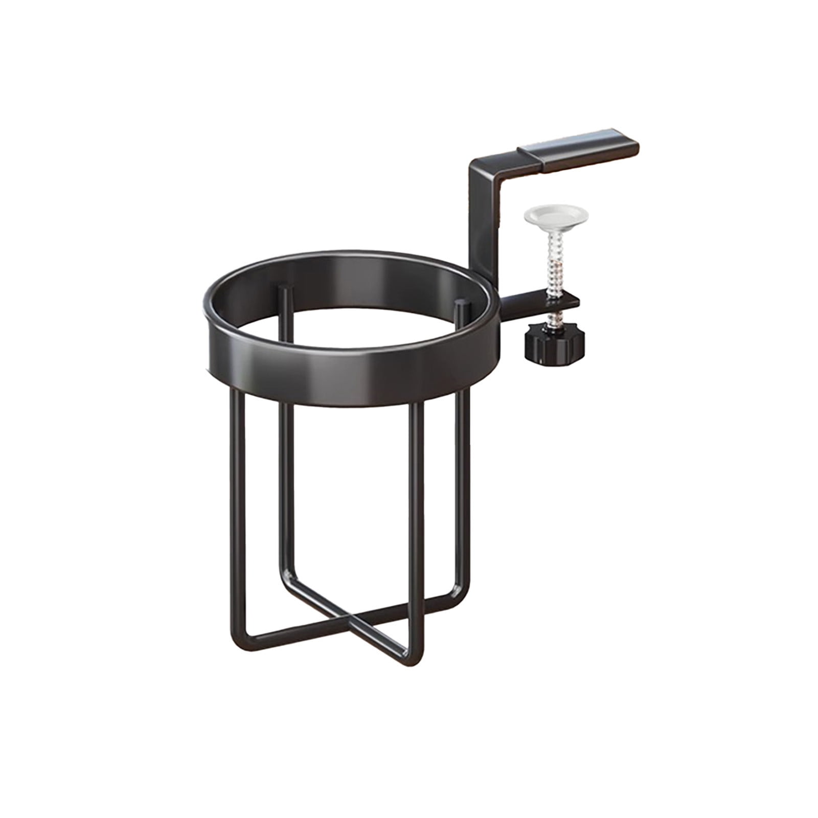 Click here for Unbranded Iron Clamp-On Desk Cup Holder - Adjustab... prices