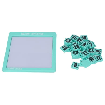 Slide Number Puzzle Board, Magnetism Suction Endless Challenge Fun ...