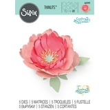 Sizzix Thinlits Die Set 5PK Peony by Courtney Chilson - Walmart.com