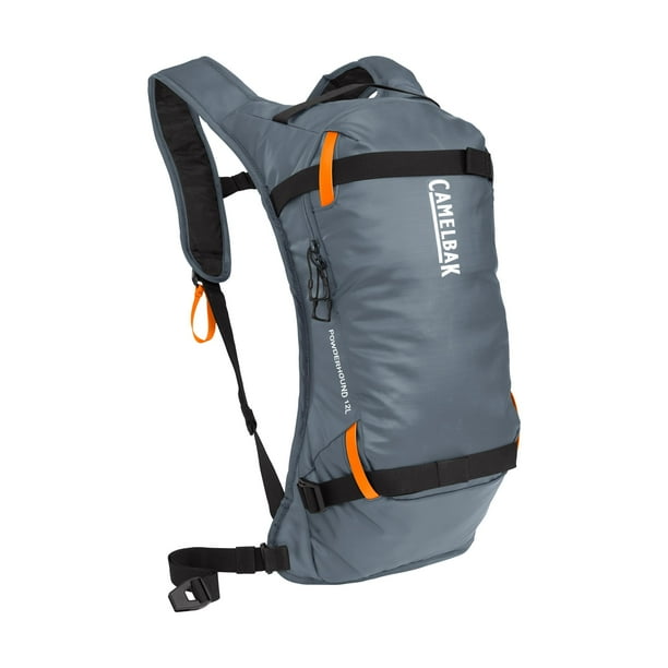 Mochila de hidratación CamelBak Powderhound 12 2.1L Gris/Naranja ...