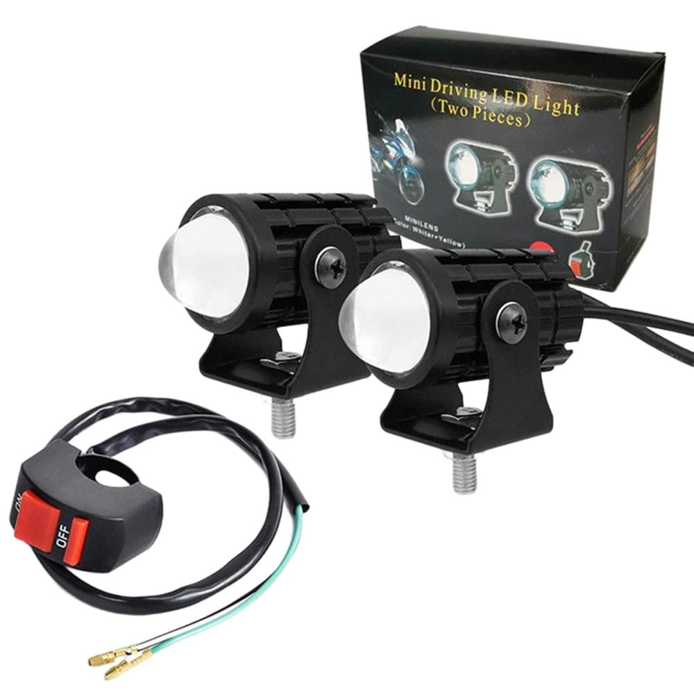 Motorcycle Fog Lights | Two Color Waterproof Led Driving Light | 12-80V ...