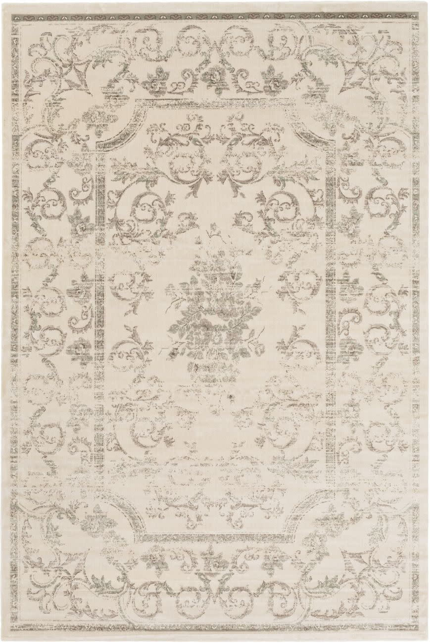 Surya SEO4004-5176 Saverio 5' x 8' Rectangle Synthetic Power Loomed ...