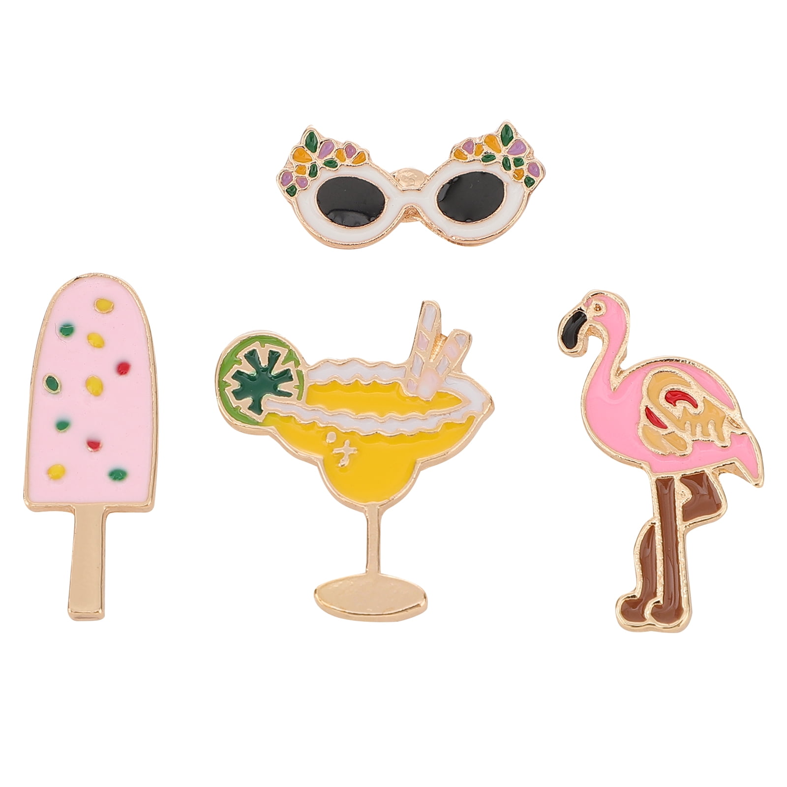 Click here for Hydreachca 4pcs Flamingo Brooch Animal Brooch Asso... prices