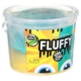 Compound Kings Teal & Yellow Fluffy Slime Bucket (5 lbs) - Walmart.com