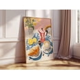 ARTVORA Vintage Coffee and Croissant Wall Art Print for Kitchen Decor ...