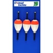 Comal 3pk Pear Spring Stick Float, Red/White - Walmart.com
