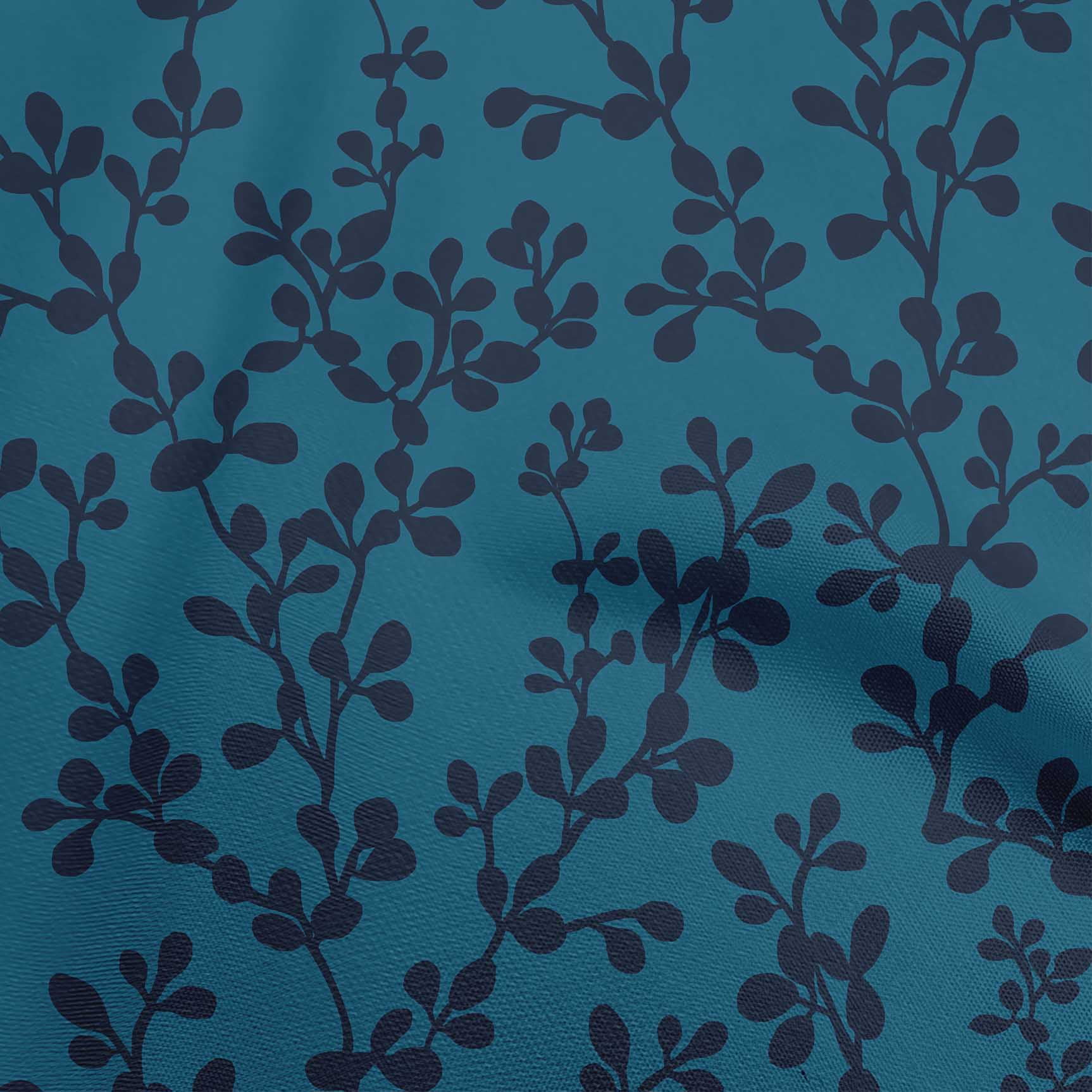 oneOone Cotton Flex Teal Blue Fabric Asian Dress Material Fabric Print ...