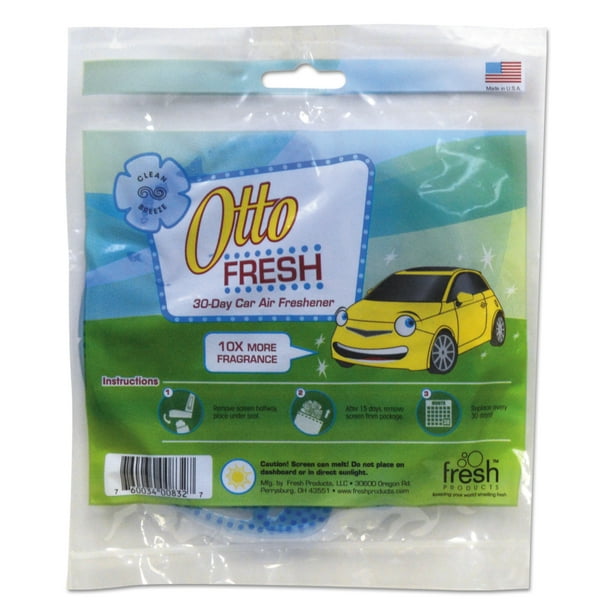 Fresh Products Otto Fresh Air Freshener Screen, Clean Breeze, 12/Box ...