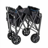 Mac Sports XL Wagon with Brakes, Foldable, All-Terrain Wheels, 350 lb ...