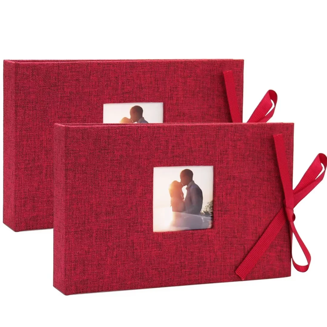 Vienrose Small Photo Album 4x6, Mini Picture Book with Pockets, Clear ...