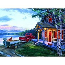 Buffalo Games - Darrell Bush - Silent Shores - 1000 Piece Jigsaw Puzzle - Walmart.com