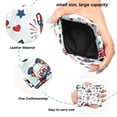Flag Hat Wallet Small PU Leather Change Pouch Wallet for Women ...