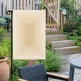 Beige Gradient Squares Garden Flag 28x40 Inch Softness Layers Zen ...