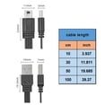 USB 5Pin Connector Cable USB2.0 Data Syncs Charging Wire For Action ...