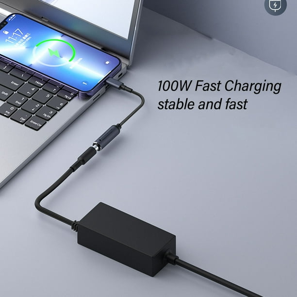 DC To Type C Cable, 5.5x2.5mm USB C To DC 5.5mm Cable Female Input For ...