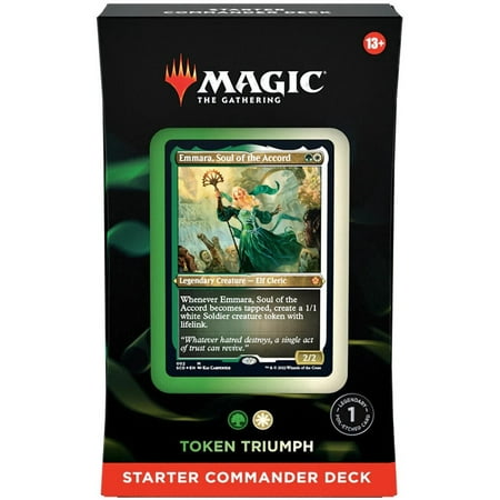 Magic the Gathering: Starter Commander Deck - Token Triumph | Walmart ...