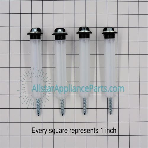 Whirlpool Washing Machine Shipping Bolt 34001337 (4 Pack) - Walmart.com