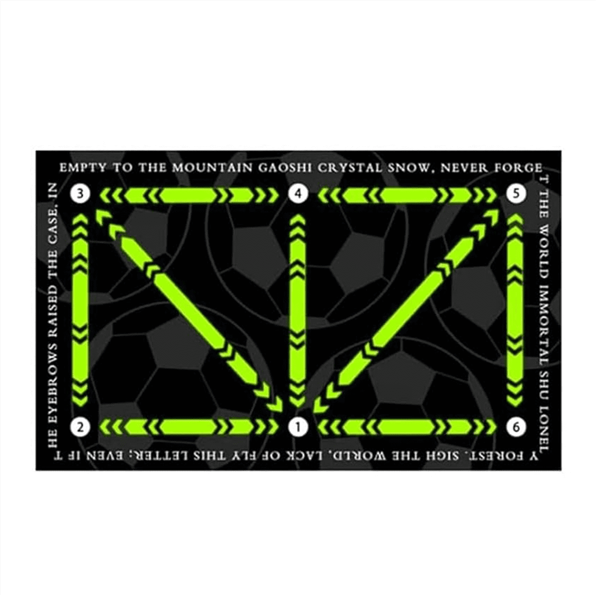 Click here for Unbranded Football Footstep Training Mat  Non-Slip... prices