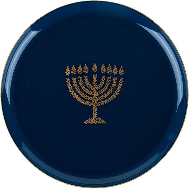 Hanukkah Paper Plates