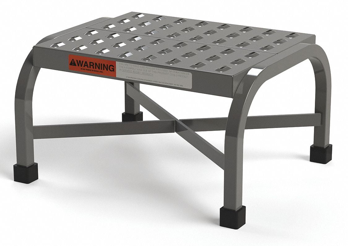Ega Step Stool,Perforated Surface,16"x14" PSS - Walmart.com