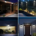 Smart Motion Sensor Outdoor Garden Light, Solar Powered Led, Modern ...