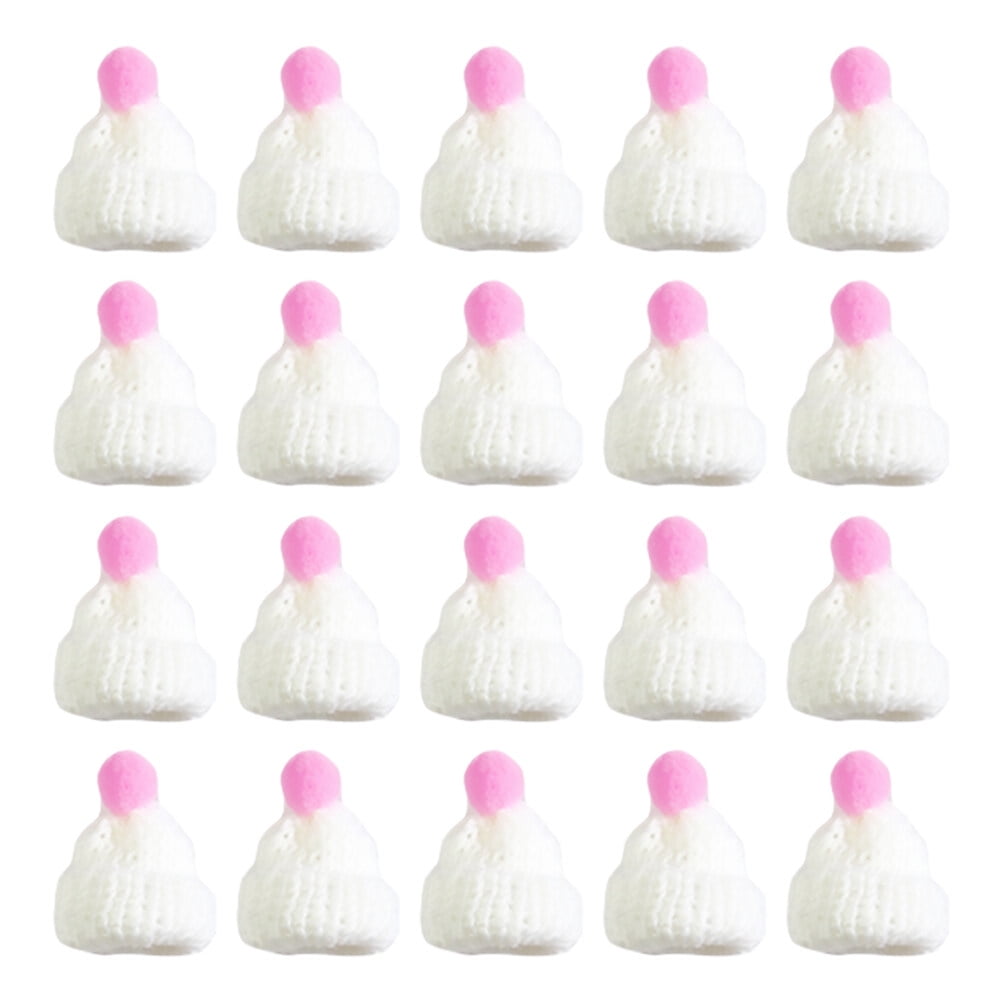 Click here for Kakowely 20pcs Mini Woollen Hat Knitted Santa Hat... prices