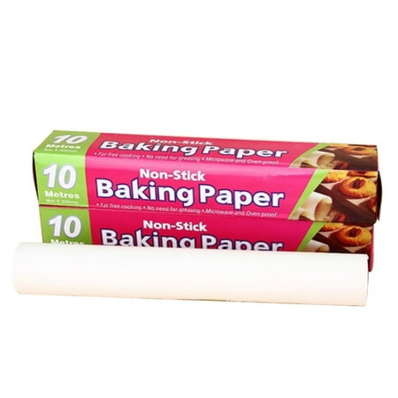 1 Roll Non-Stick Baking Paper, Heat Resistance Double-Sided Silicon ...