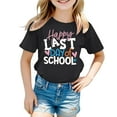 Adeawade Tops For Girls Short Sleeve Blouse Cartoon Graphic T Shirt ...