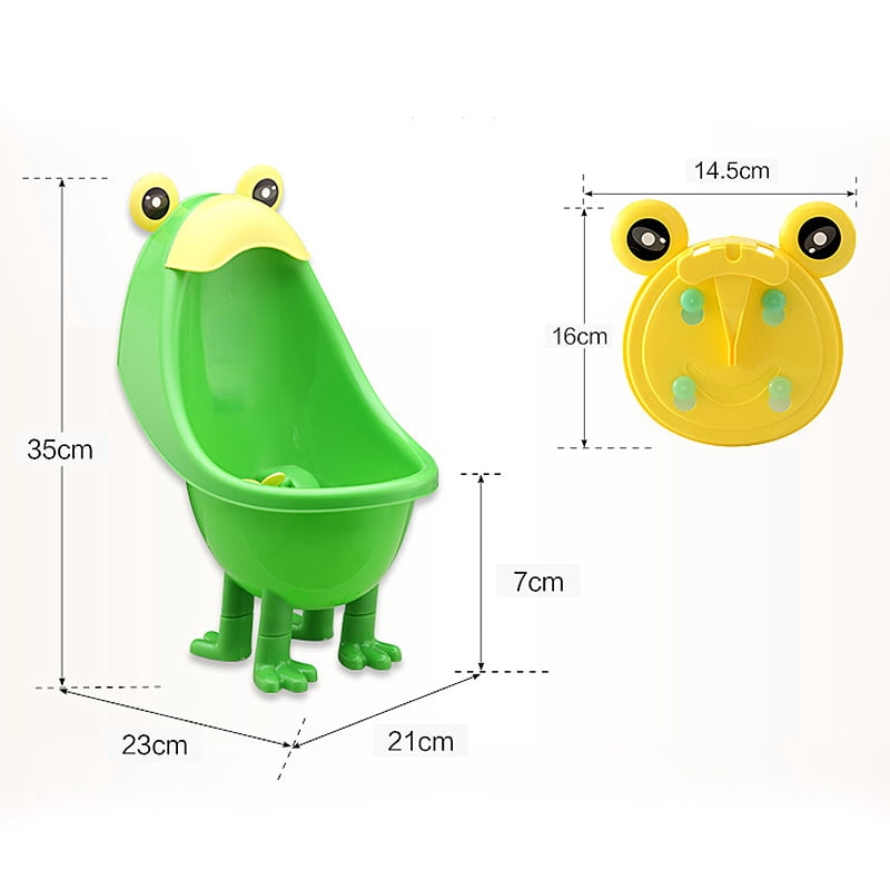 moobom Frog Shape Baby Potty Training Children Potty Standing Wall ...